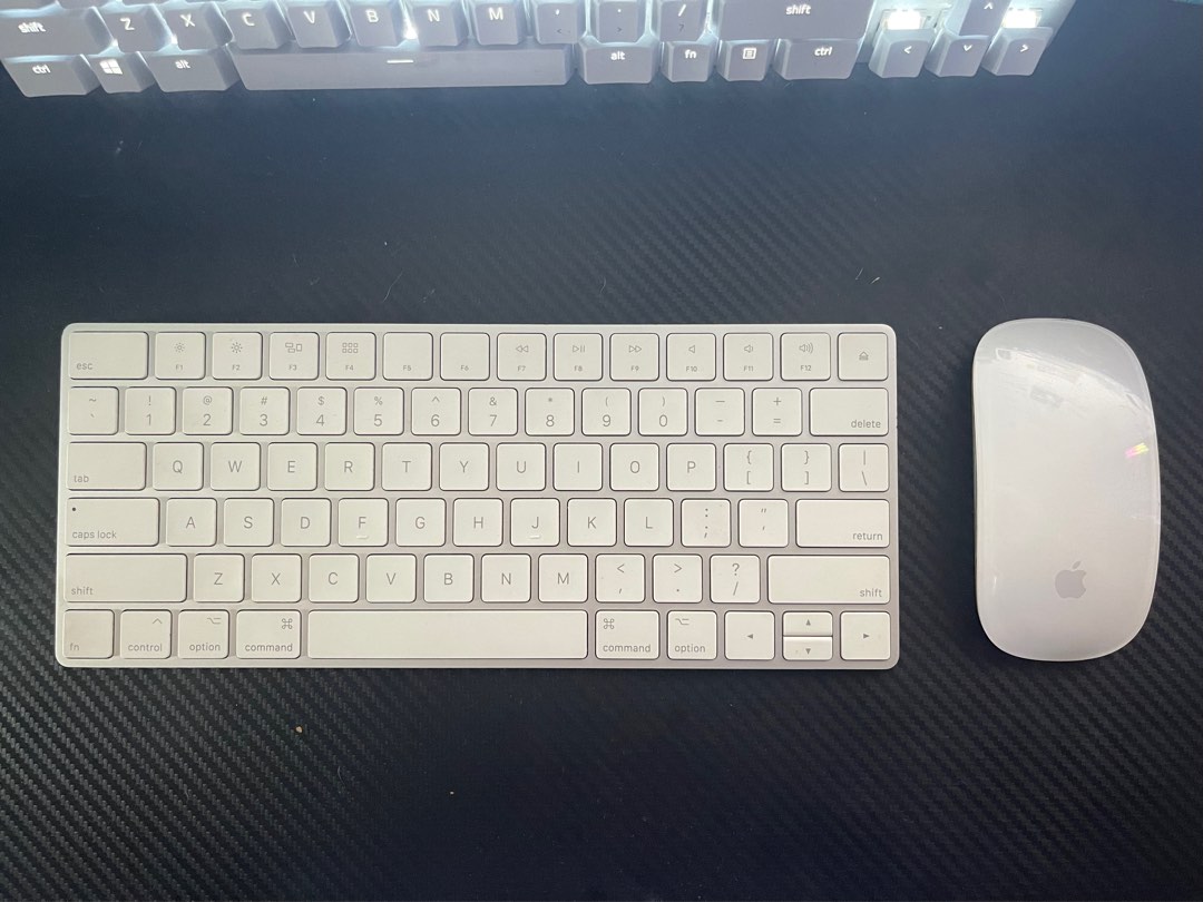 Apple magic keyboard and magic mouse on Carousell