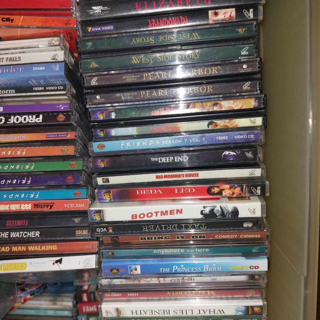 Assorted VCDs, Hobbies & Toys, Music & Media, CDs & DVDs on Carousell