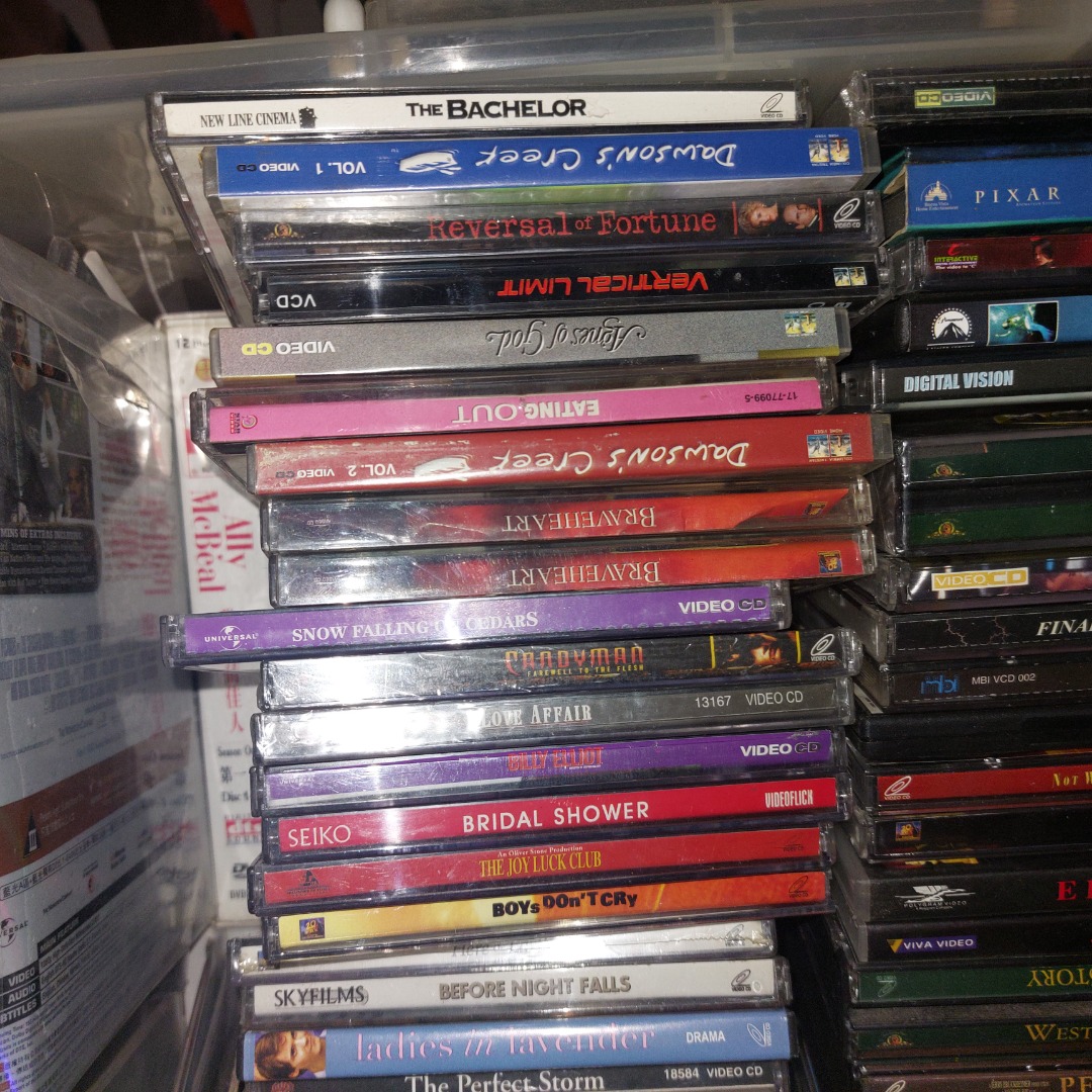 Assorted VCDs, Hobbies & Toys, Music & Media, CDs & DVDs on Carousell