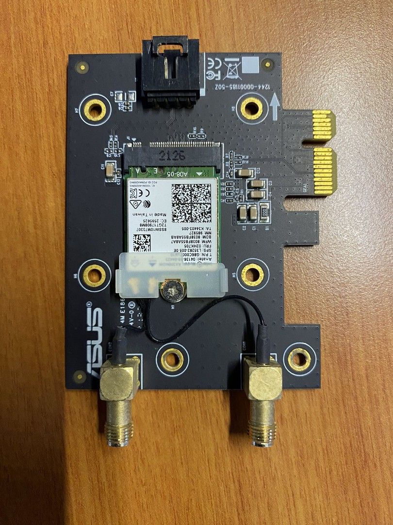 ASUS AX3000 Dual-Band PCIe Wi-Fi Adapter with Bluetooth, Computers ...