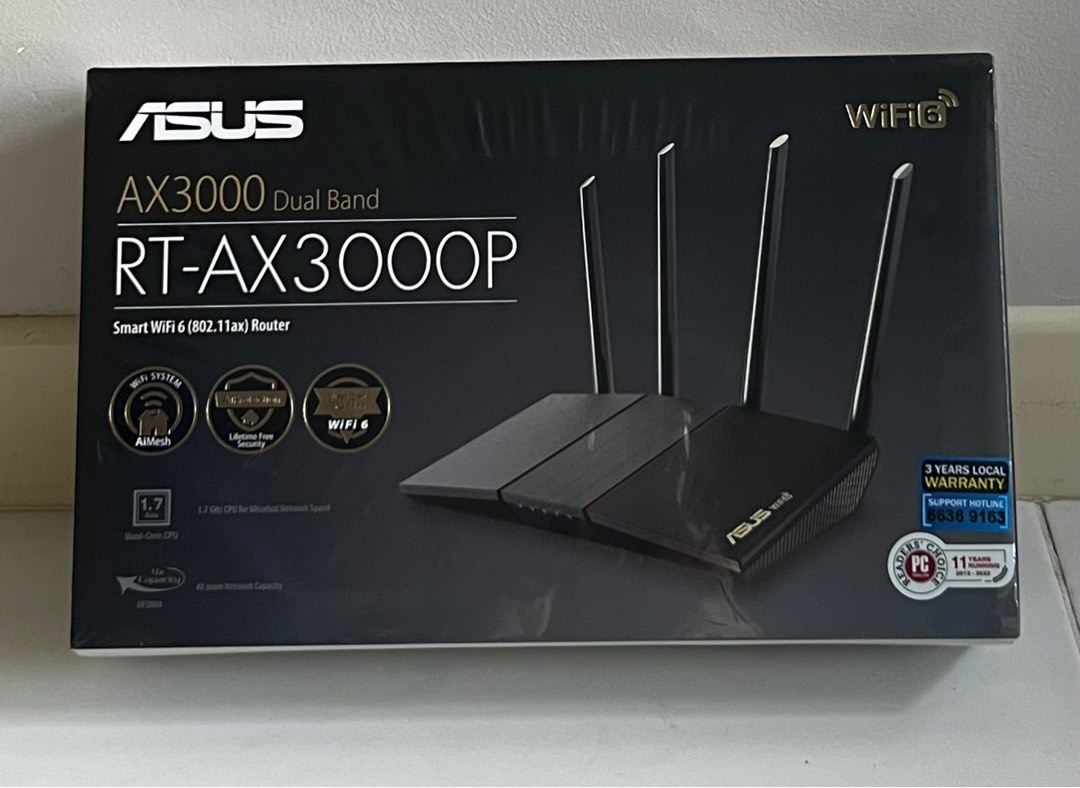 Asus RT-AX3000P - Free Delivery, Computers & Tech, Parts & Accessories ...
