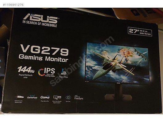 ASUS VG279 monitor IPS 1080p 144hz GSYNC, Computers & Tech, Parts ...