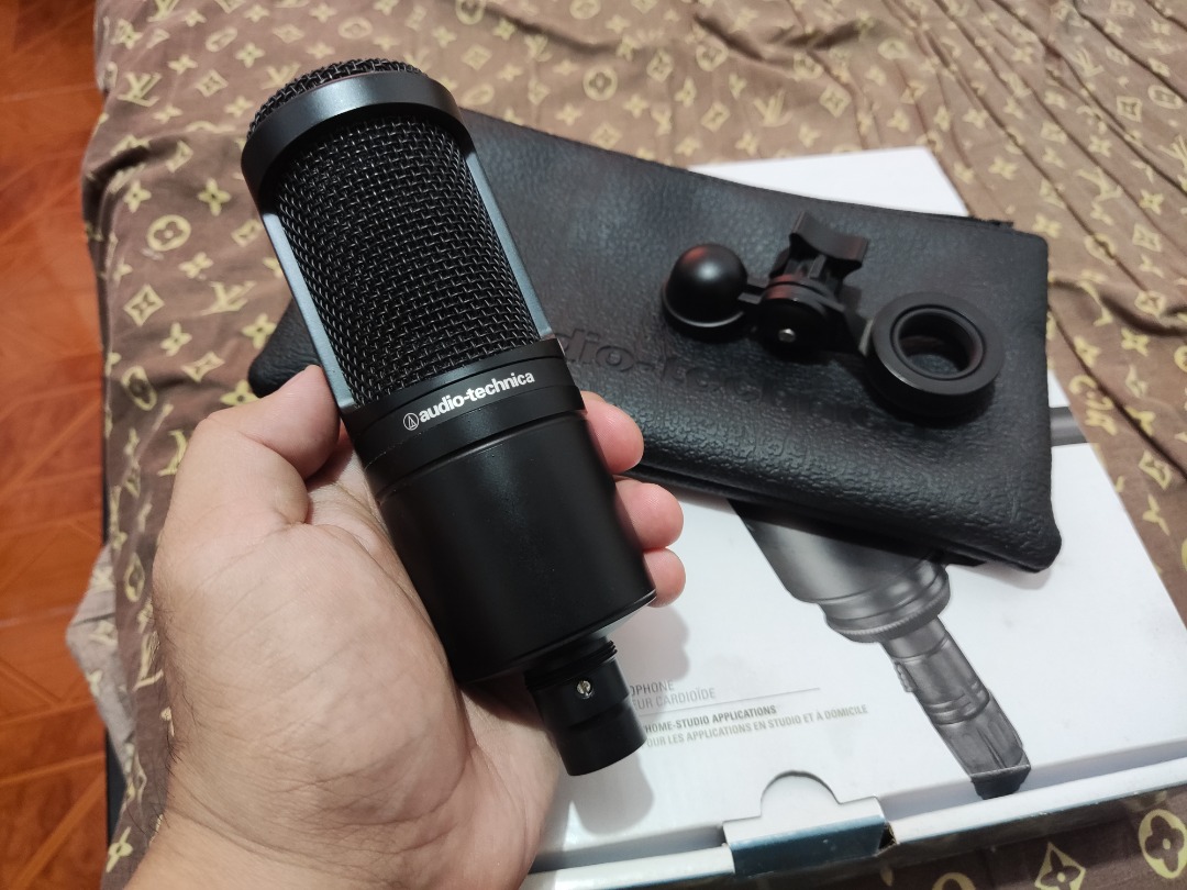 Audio Technica AT2020 XLR Condenser, Audio, Microphones on Carousell