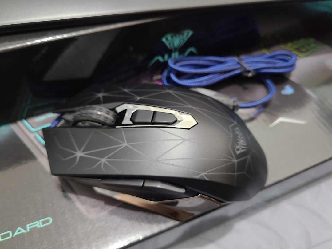 AULA T201 Wired Combo Gaming Mouse and Keyboard - New. Sealed ...