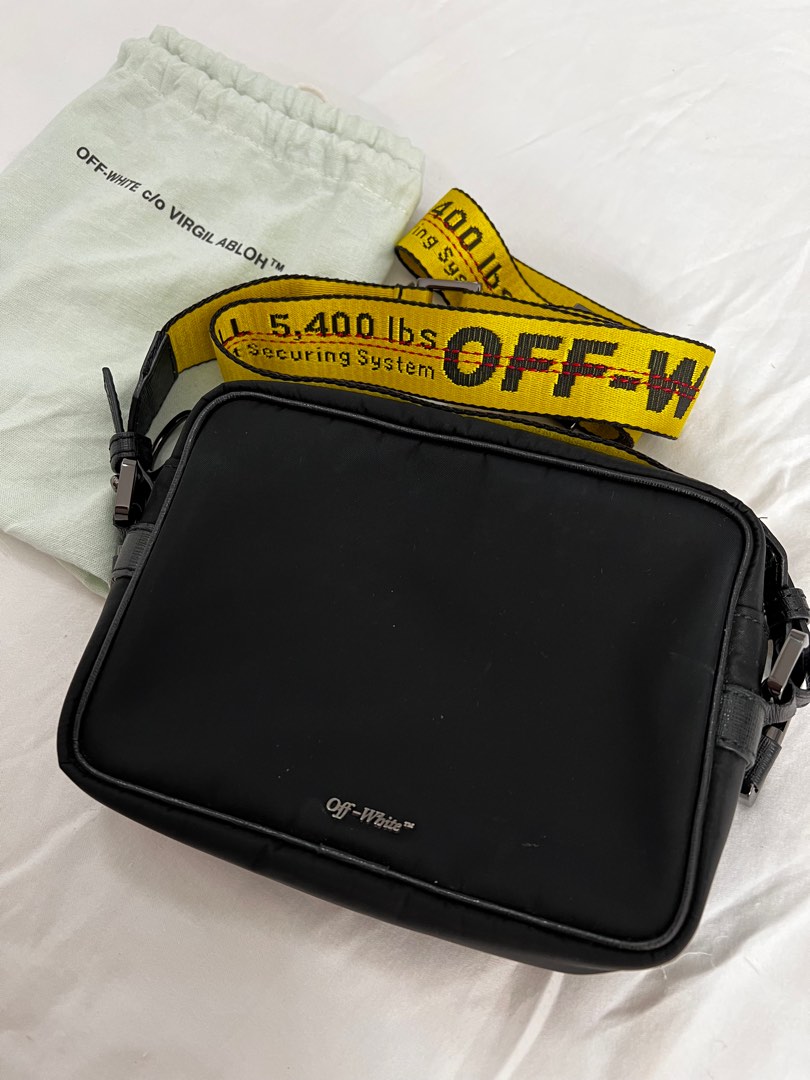Authentic Off-white crossbody camera bag on Carousell