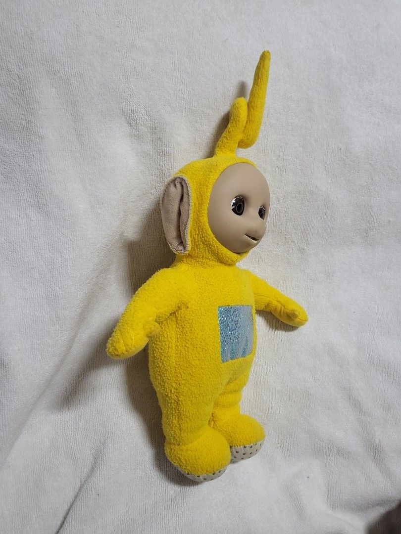 Authentic Vintage 11 inch Teletubbies Laa Laa Open / Close Eyes ...