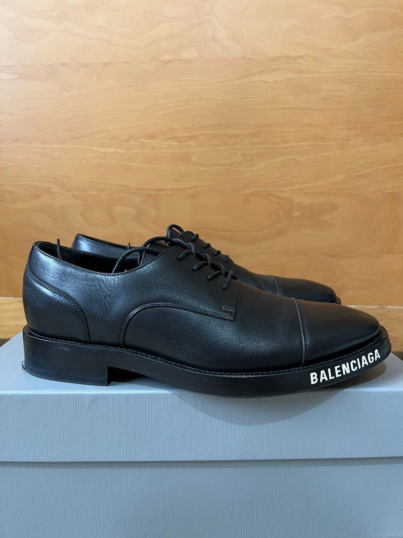 Balenciaga derby logo EU41, Luxury, Sneakers & Footwear on Carousell