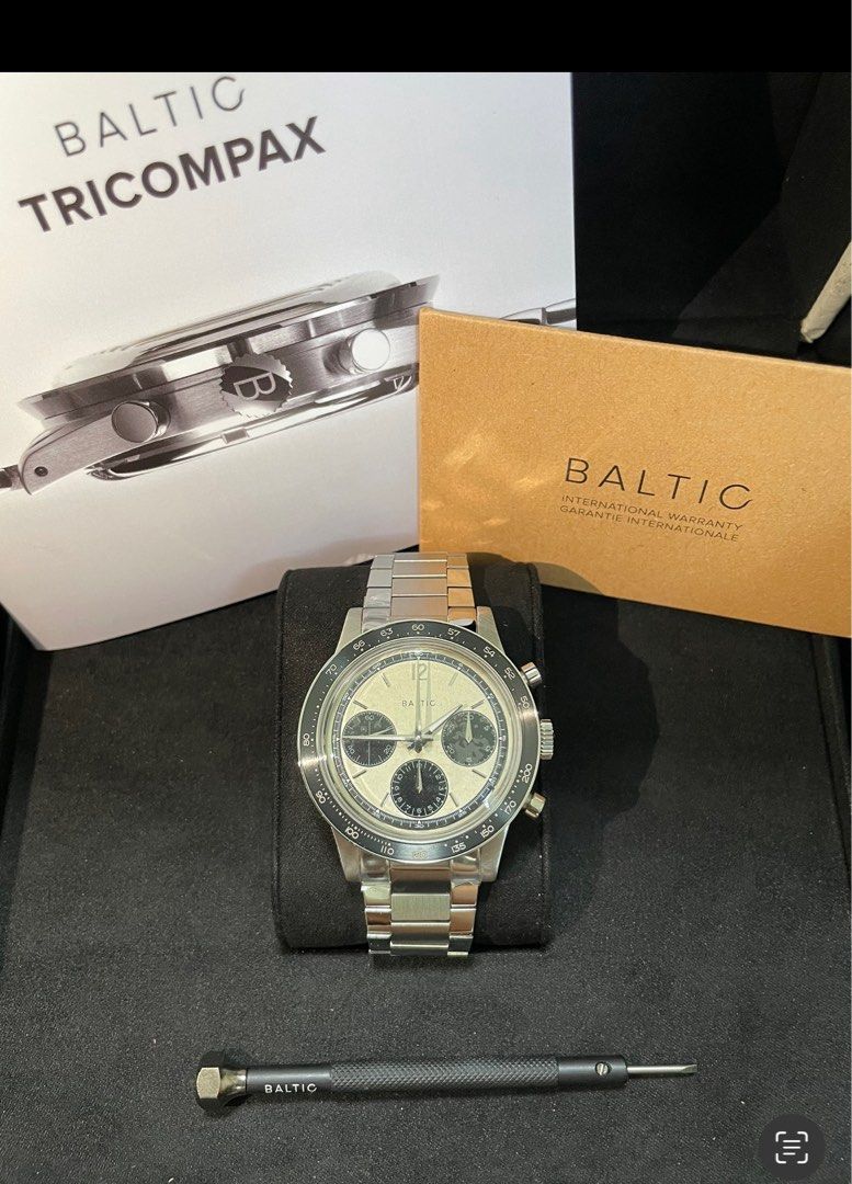 Baltic Tricompax limited number edition, Luxury, Watches on Carousell