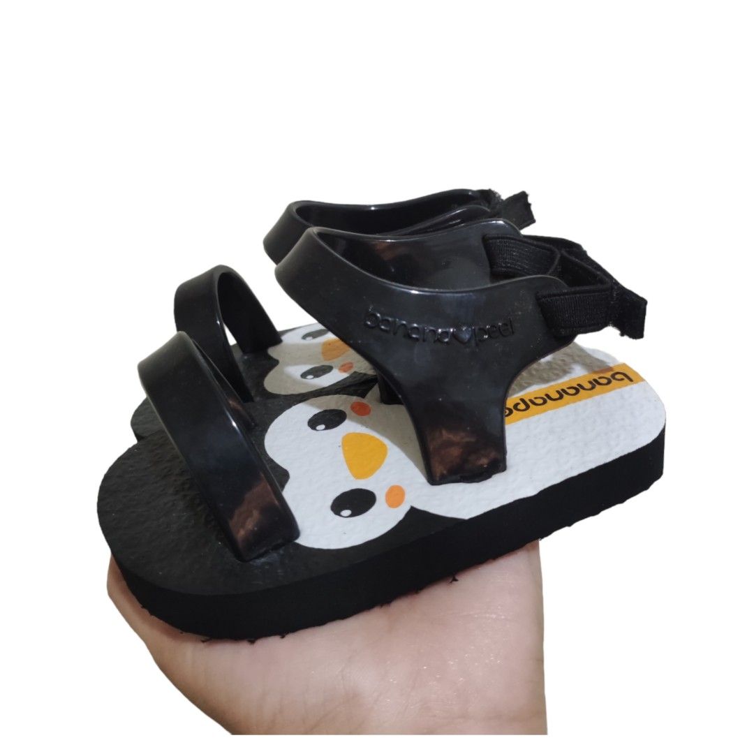 BANANA PEEL Flip Flop for Toddlers: Penguin, Babies & Kids, Babies ...
