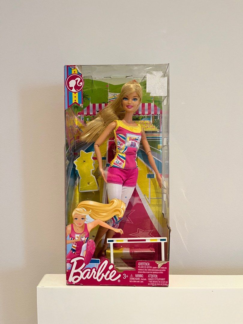 Barbie Track Champion Original, Hobbies & Toys, Toys & Games on Carousell