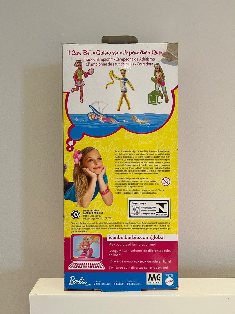 Barbie Track Champion Original, Hobbies & Toys, Toys & Games on Carousell