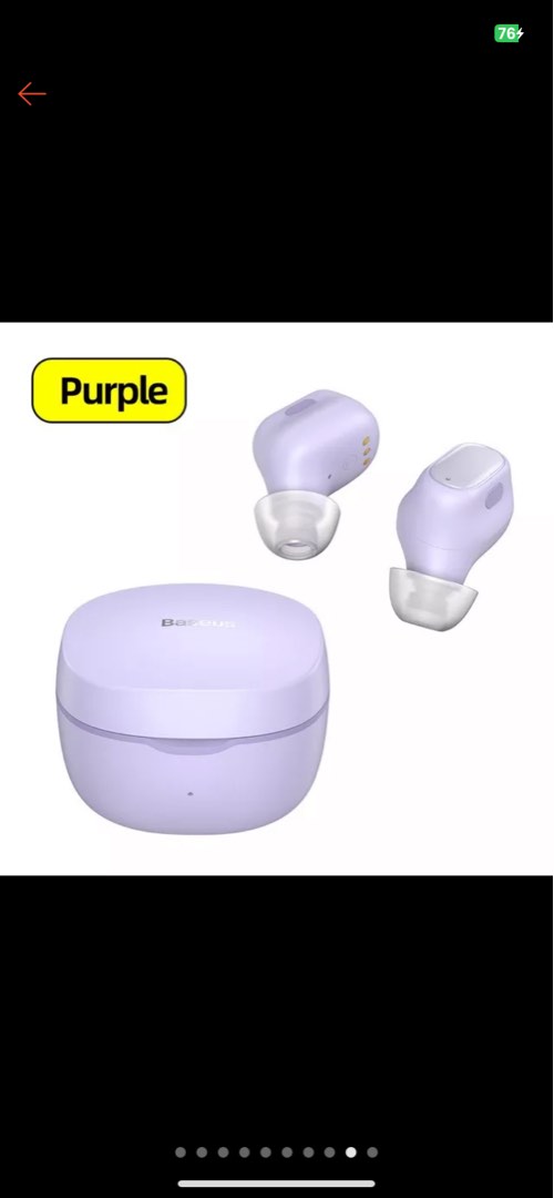 Baseus WMO1, Audio, Earphones on Carousell