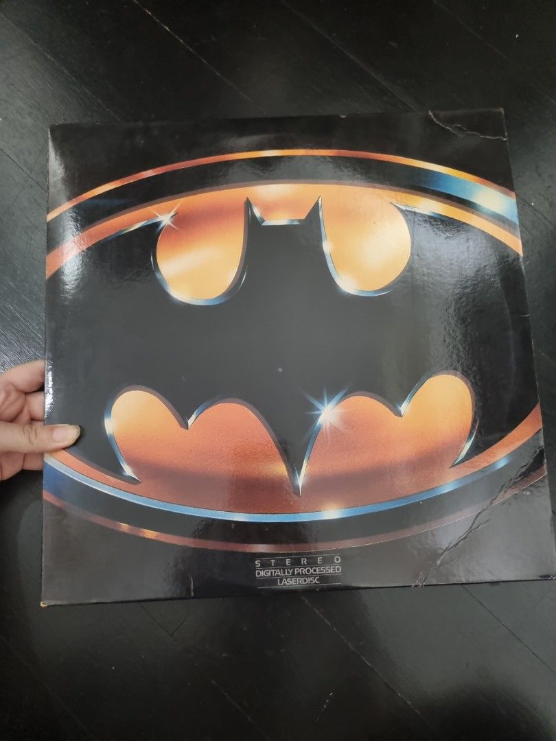 Batman Laser Disc Vintage Collection, Hobbies & Toys, Music & Media ...