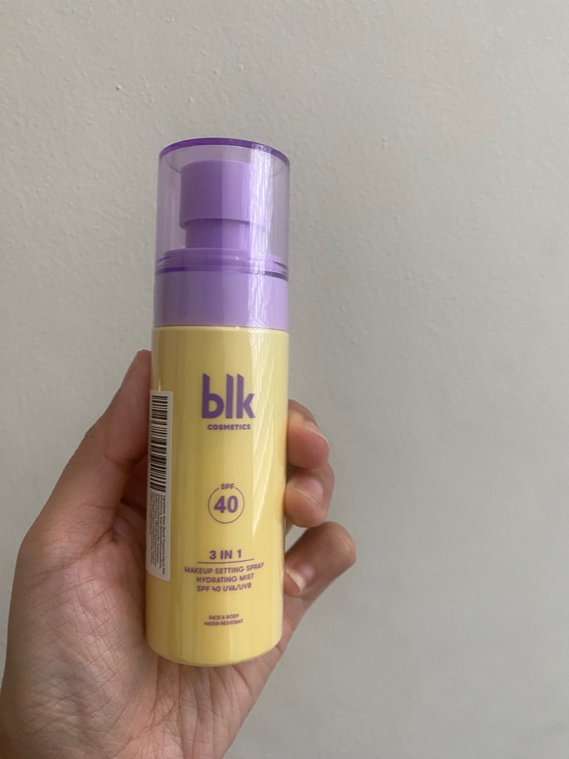 BLK Mist/Setting Spray with SPF 40, Beauty & Personal Care, Bath & Body ...