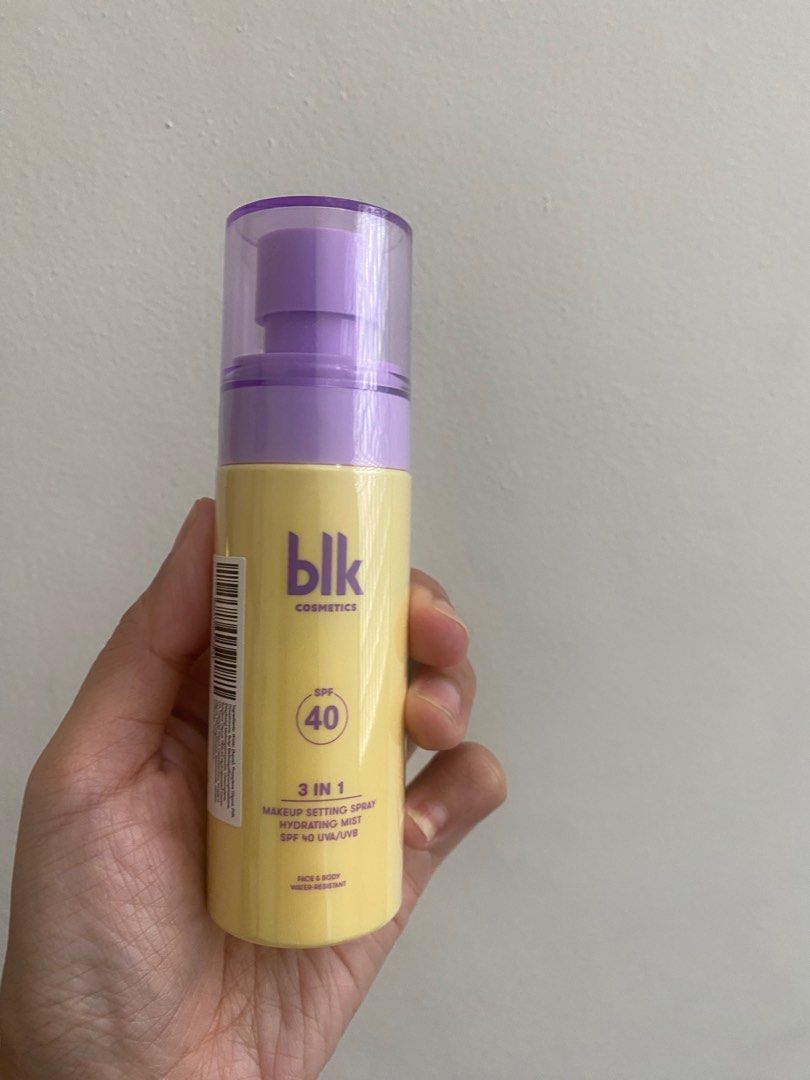BLK Mist/Setting Spray with SPF 40, Beauty & Personal Care, Bath & Body ...