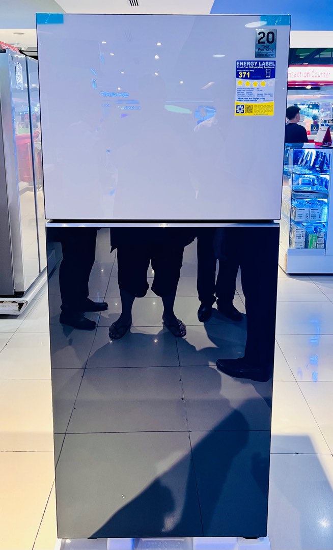 Brand New Samsung RT38CB66228ATC 13.9cuft BESPOKE Top Mount Inverter ...