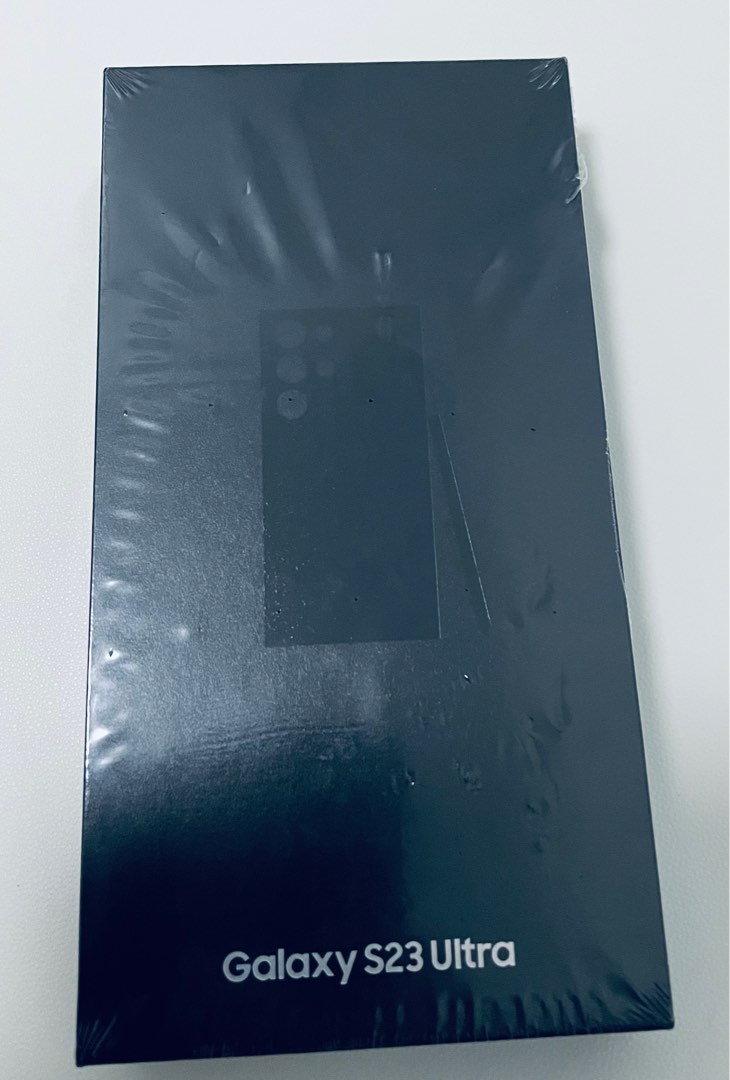 Brand new Samsung S23 Ultra 256 gb phantom black- new from recontract ...