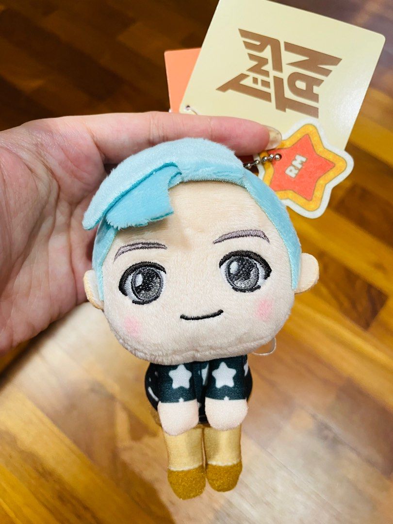 BTS Tiny Tan Dynamite authentic plush keychain (j-hope, jimin, jung kook, RM, suga, V), Hobbies ...