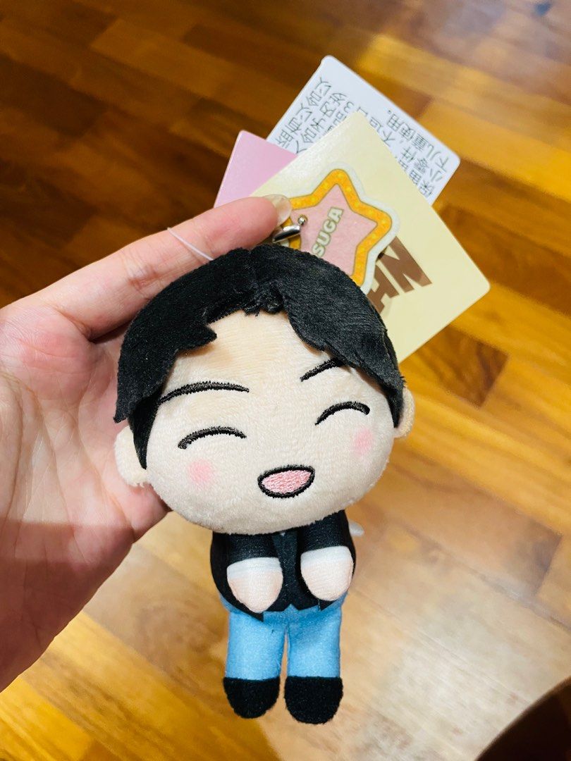 BTS Tiny Tan Dynamite authentic plush keychain (j-hope, jimin, jung kook, RM, suga, V), Hobbies ...