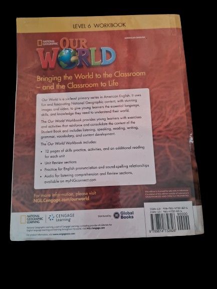 Buku Inggris SD Our World National Geographic (NatGeo) Workbook 6 Kelas ...