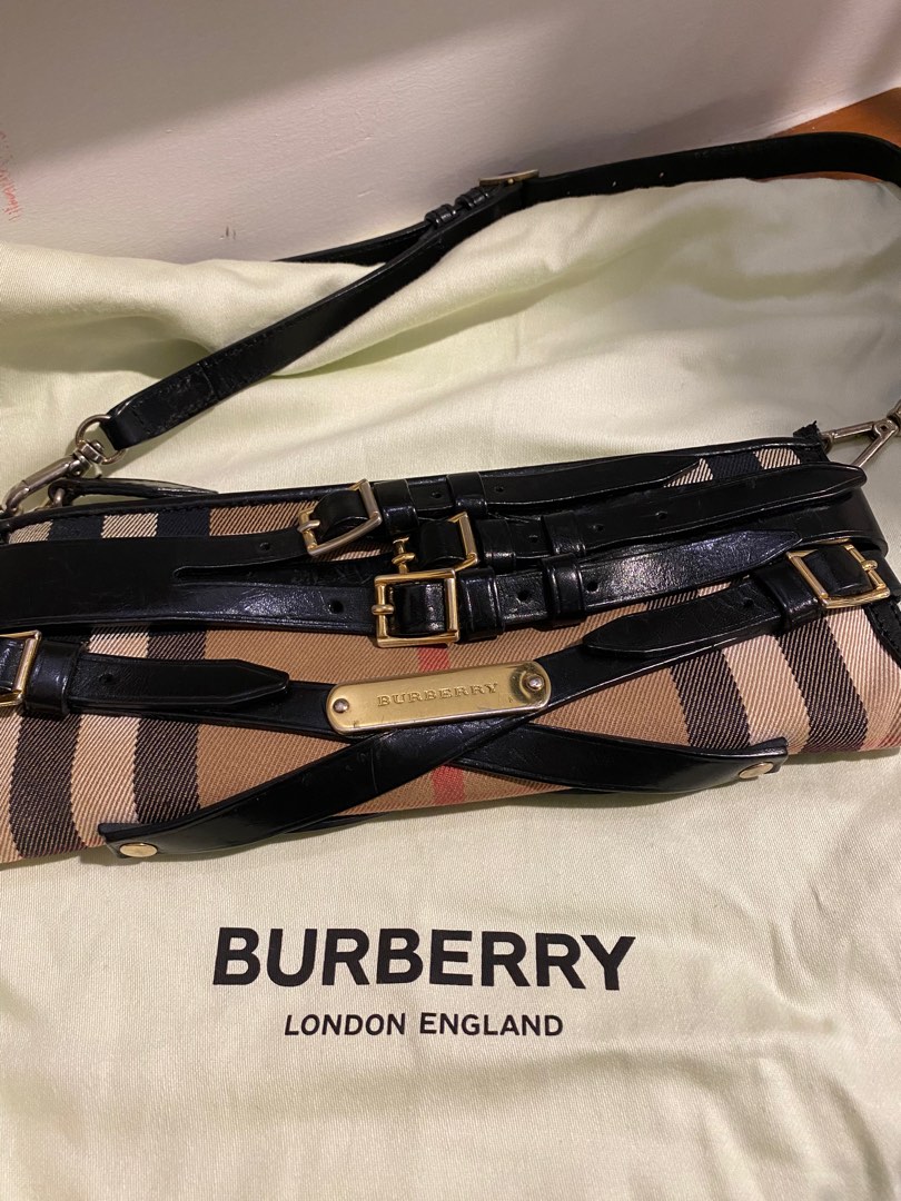 Burberry Bridle Mini Parmoor, Luxury, Bags & Wallets on Carousell