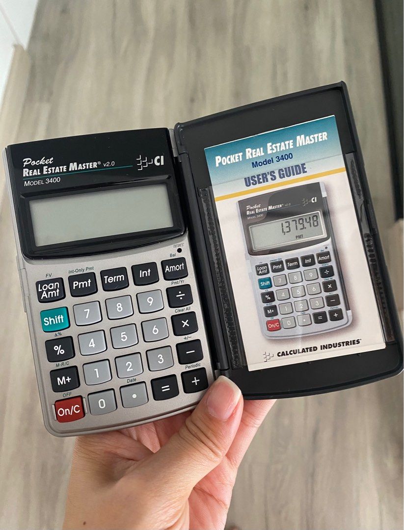 Calculated Industries 3400 Pocket Real Estate Master Financial ...