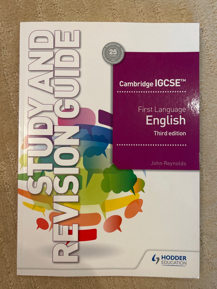 Cambridge IGCSE First Language English Revision Guide, 興趣及遊戲, 書本 & 文具 ...