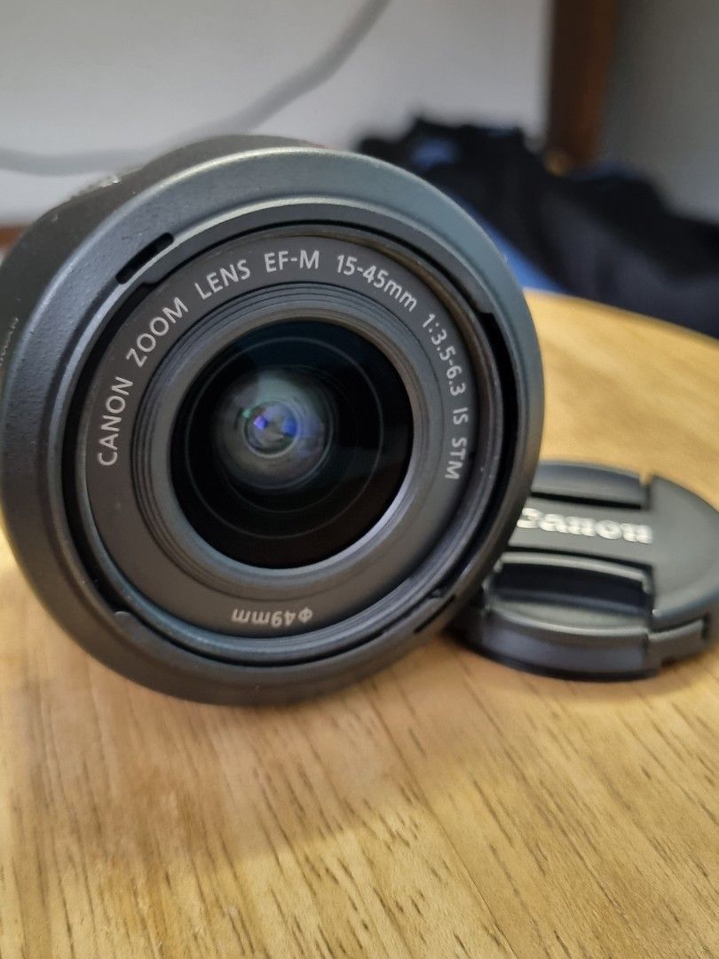 Canon Standard Zoom Lens EF-M15-45mm F3.5-6.3IS STM (Graphite ...