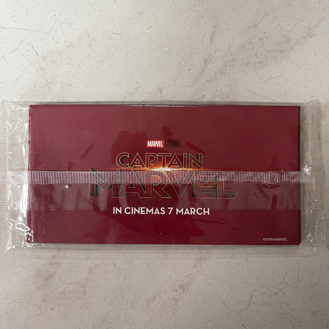 Captain Marvel Red Packet, Hobbies & Toys, Stationery & Craft, Craft ...