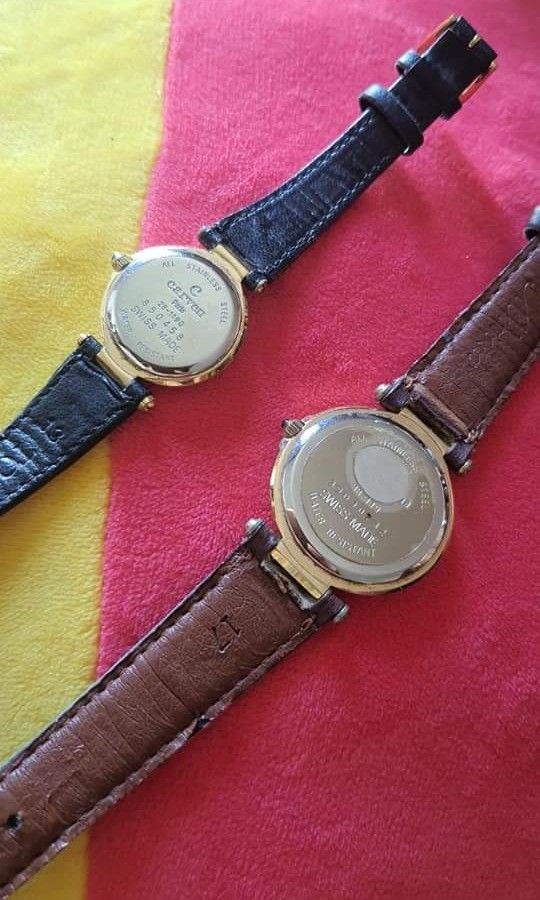 CARVEN SWISS COUPLE WATCH, Women's Fashion, Watches & Accessories ...