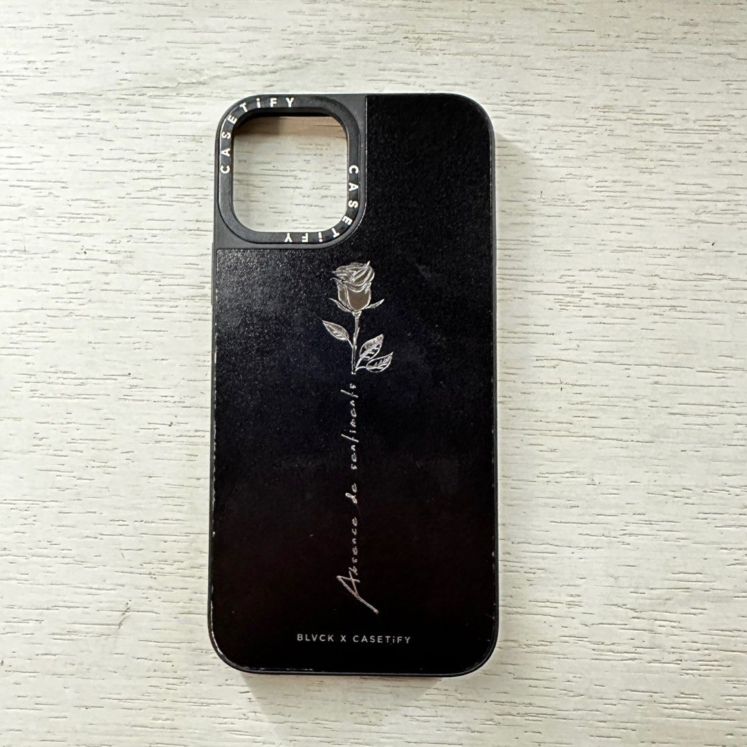[Casetify] BLVCK x CASETIFY, Mobile Phones & Gadgets, Mobile & Gadget ...