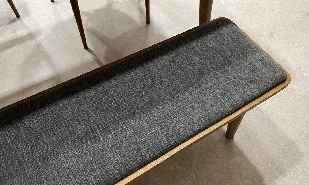 CASTLERY Seb Dining table with long bench, Furniture & Home Living ...