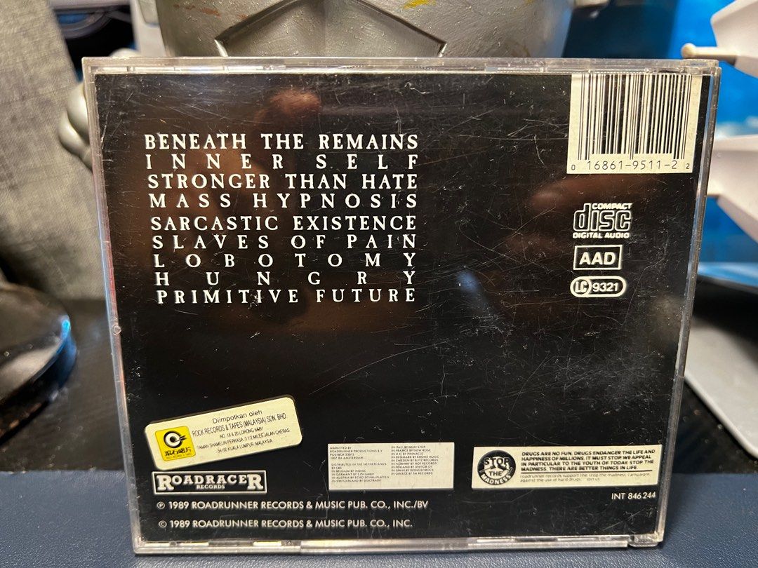 CD SEPULTURA, Hobbies & Toys, Music & Media, CDs & DVDs on Carousell