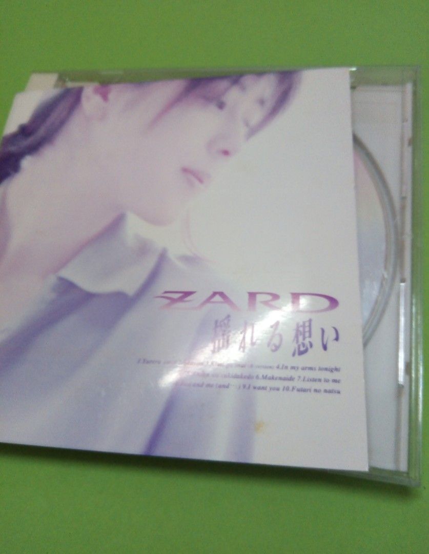 CD ZARD : YURERU OMOI ALBUM (1993) J-POP IZUMI SAKAI 1990S JAPANESE POP, Hobbies & Toys, Music ...