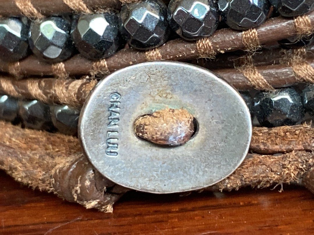 Chan Luu Belt .925 Silver Hallmark,Onyx stone and Leather , Waistline ...