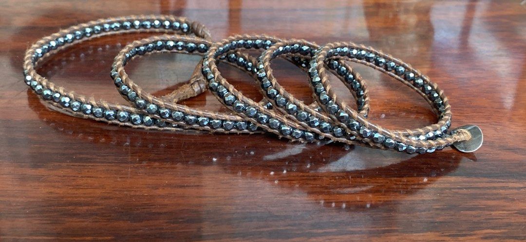 Chan Luu Belt .925 Silver Hallmark,Onyx stone and Leather , Waistline ...