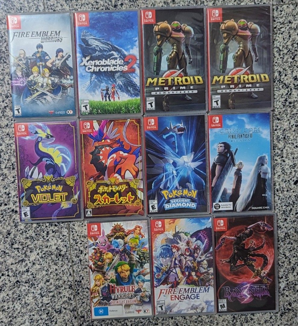Cheap Nintendo Games For Sale (Fire Emblem, Metroid, Pokemon Scarlet ...