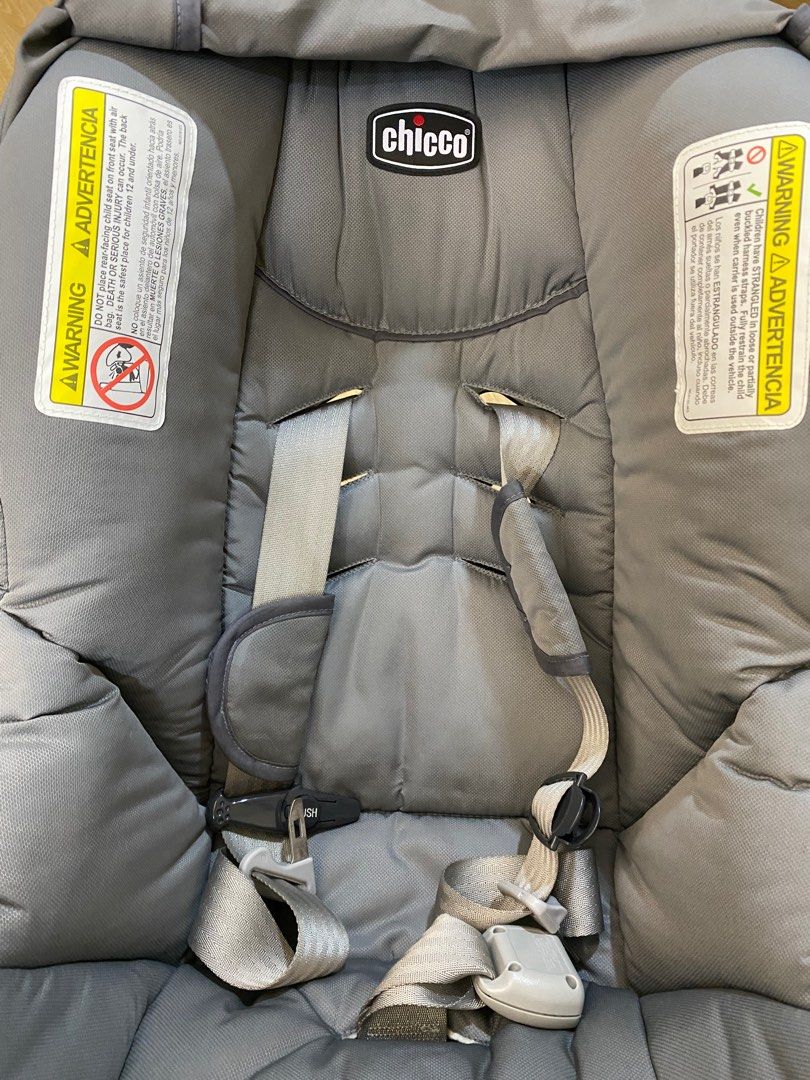 Chicco KeyFit 30 infant car seat and base (colour: slate), Babies ...