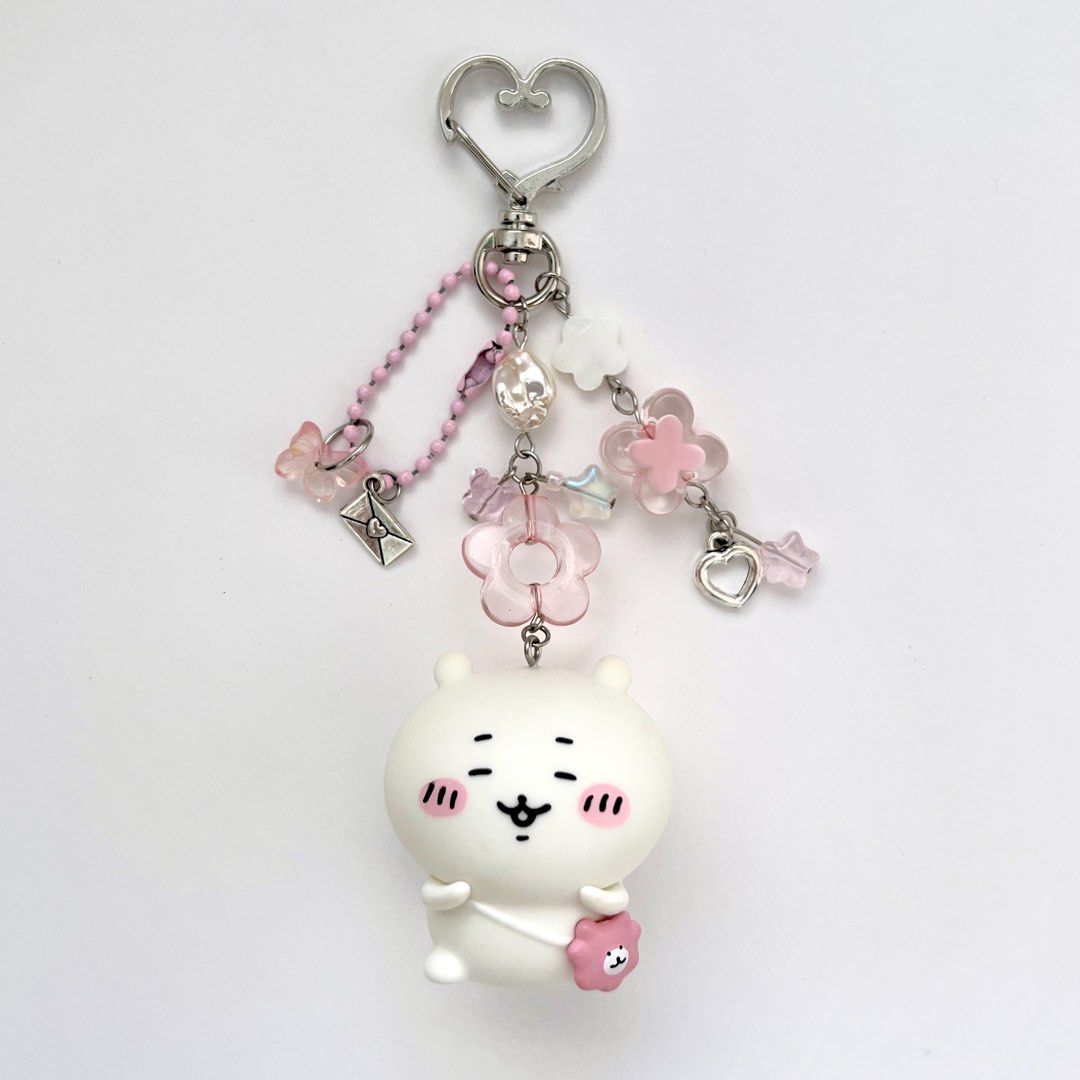 chiikawa beaded keychains, Hobbies & Toys, Toys & Games on Carousell