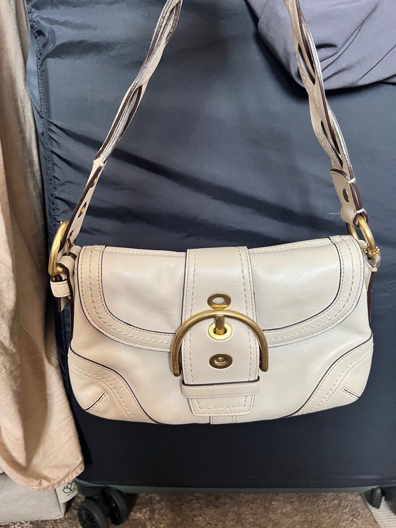 Coach Mini Shoulder Bag | white on Carousell