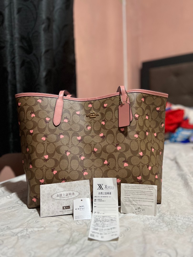 Coach reversible bag on Carousell
