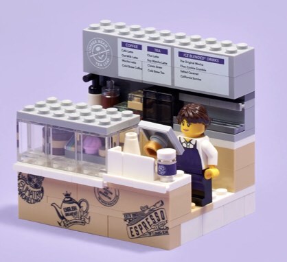 Coffee Bean Lego, Hobbies & Toys, Toys & Games on Carousell