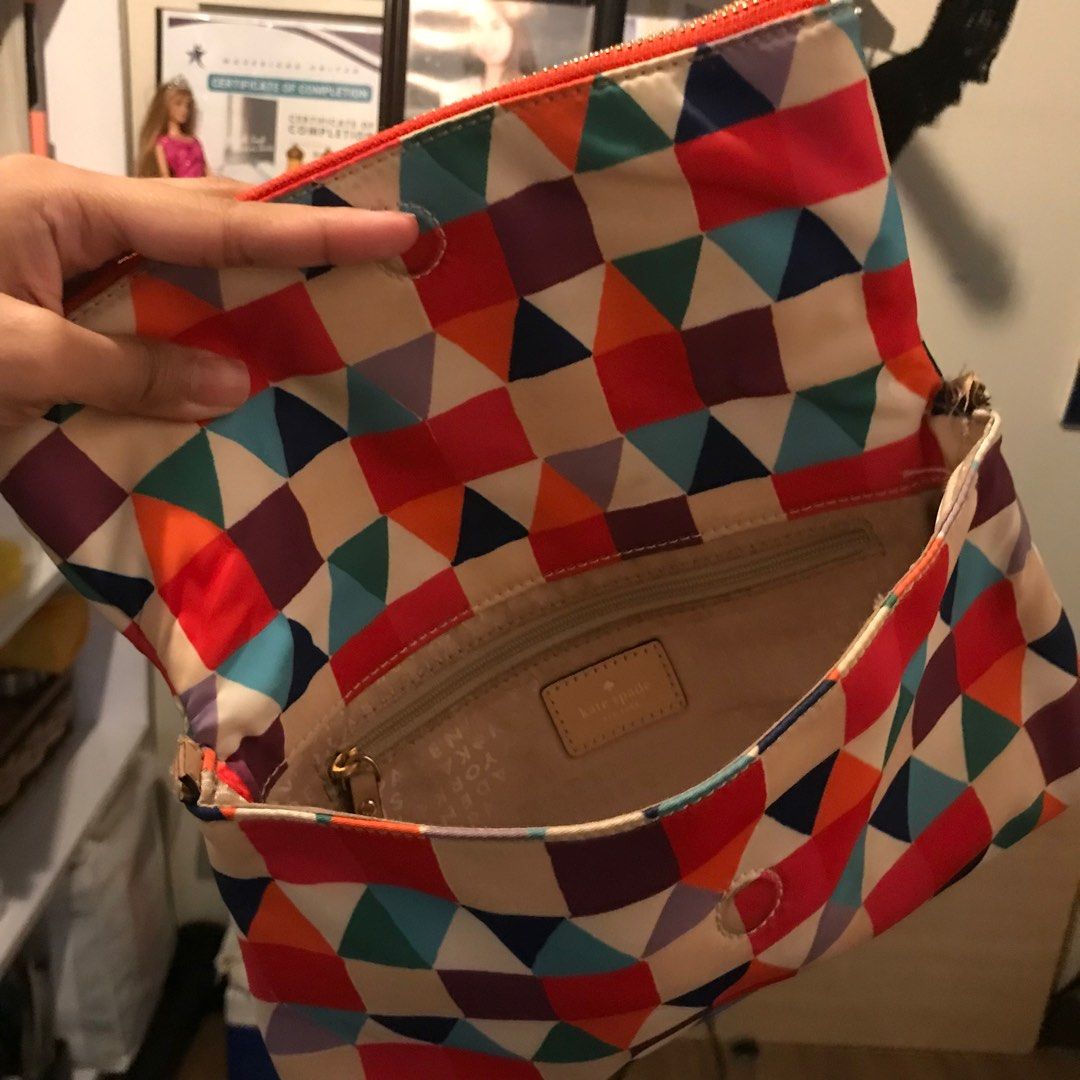 Colorful Clutch, Women's Fashion, Bags & Wallets, Clutches on Carousell