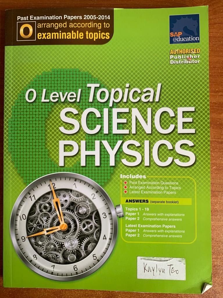 Combined Physics TYS, Hobbies & Toys, Books & Magazines, Assessment ...