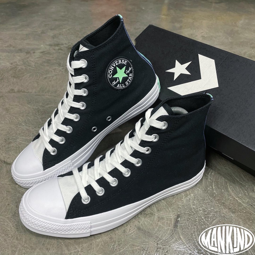 Converse CT Hi Future Comfort Black White Prism, Fesyen Wanita, Sepatu ...