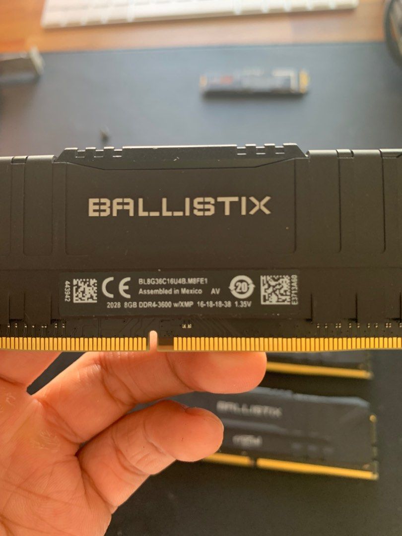 Crucial Ballistix Ram, Computers & Tech, Parts & Accessories, Computer ...