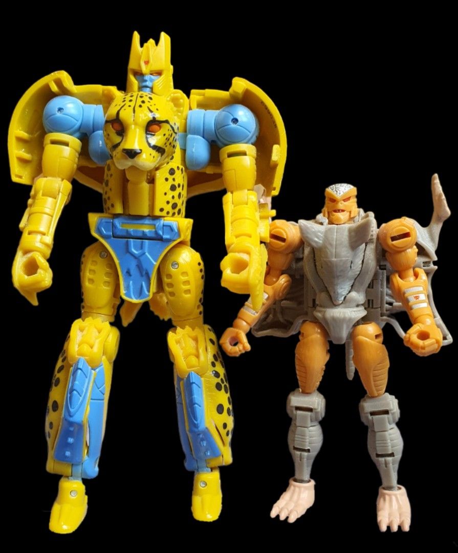 Transformers War For Cybertron Kingdom Deluxe Class Cheetor & Core ...
