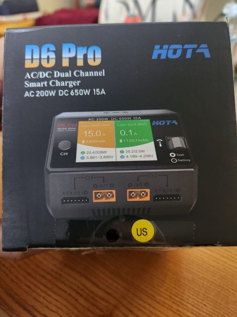 D6 Pro Smart Charger, Computers & Tech, Parts & Accessories, Chargers ...