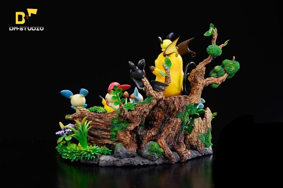 Daimeng Studio - Pikachu Family, Hobbies & Toys, Toys & Games on Carousell