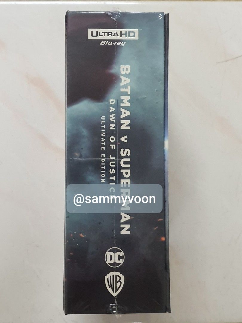 DC Batman V Superman Dawn of Justice - Imax Version HDZeta 4K Ultra HD + 2D Blu Ray Steelbook ...